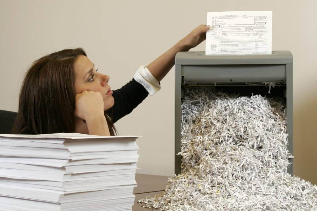 Caution Personal Or In Office Shredders Can Be Dangerous 